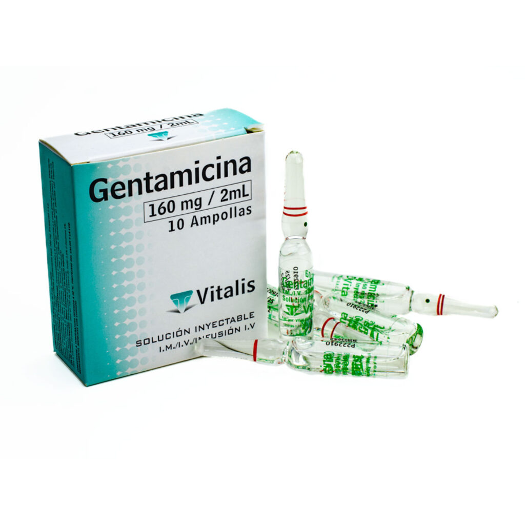 GENTAMICINA 80mg/160mg 2mL (IM/IV) – BIOMED Belize